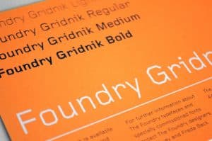 Foundry Gridnik - The Foundry Types