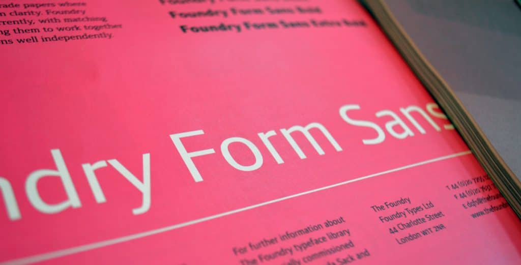 Foundry Form Sans - The Foundry Types