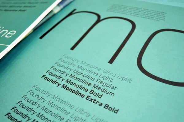 Foundry Monoline - The Foundry Types